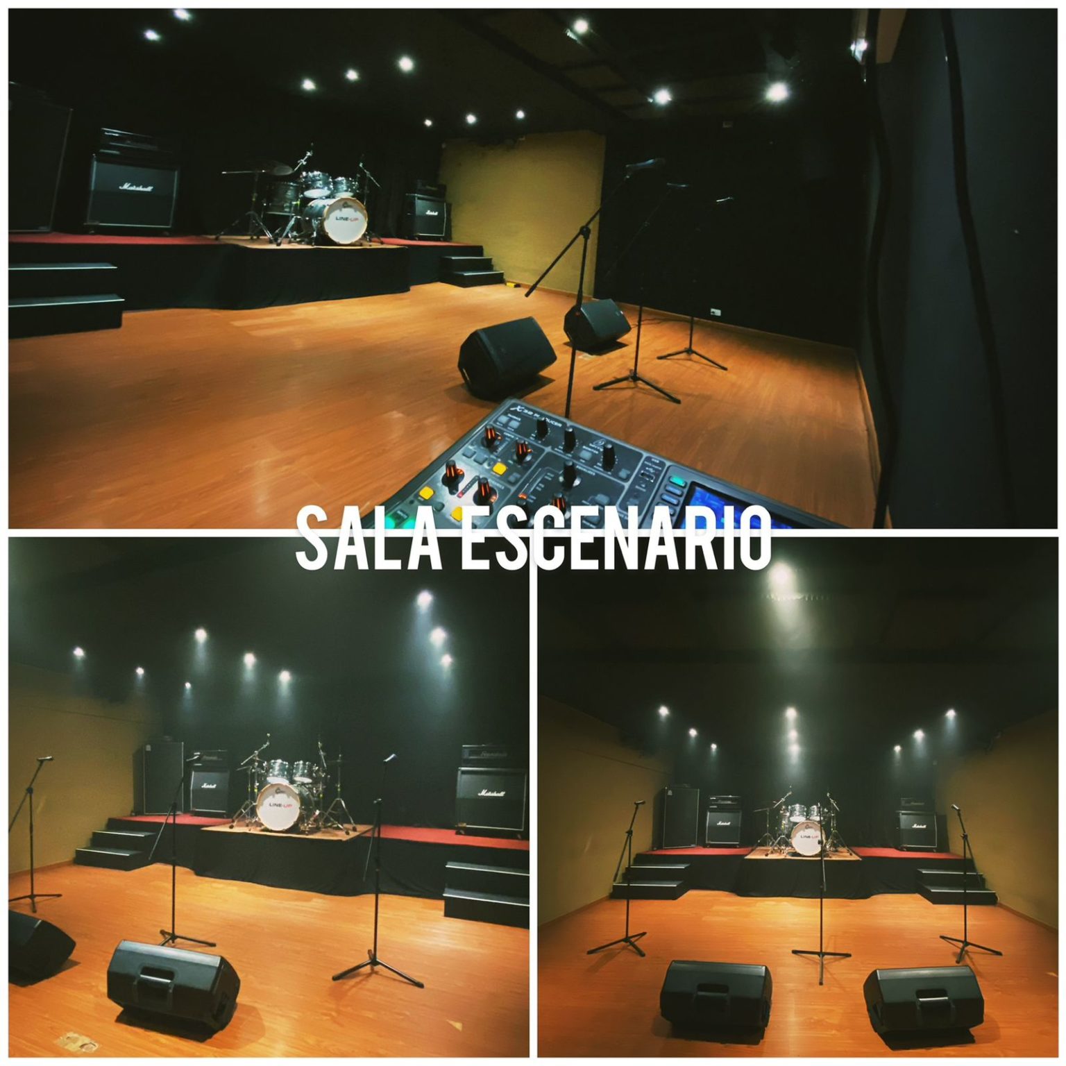 Sala de ensayo Line Up Floresta 101 - Line Up Producciones, estudio de grabación, salas de ensayo